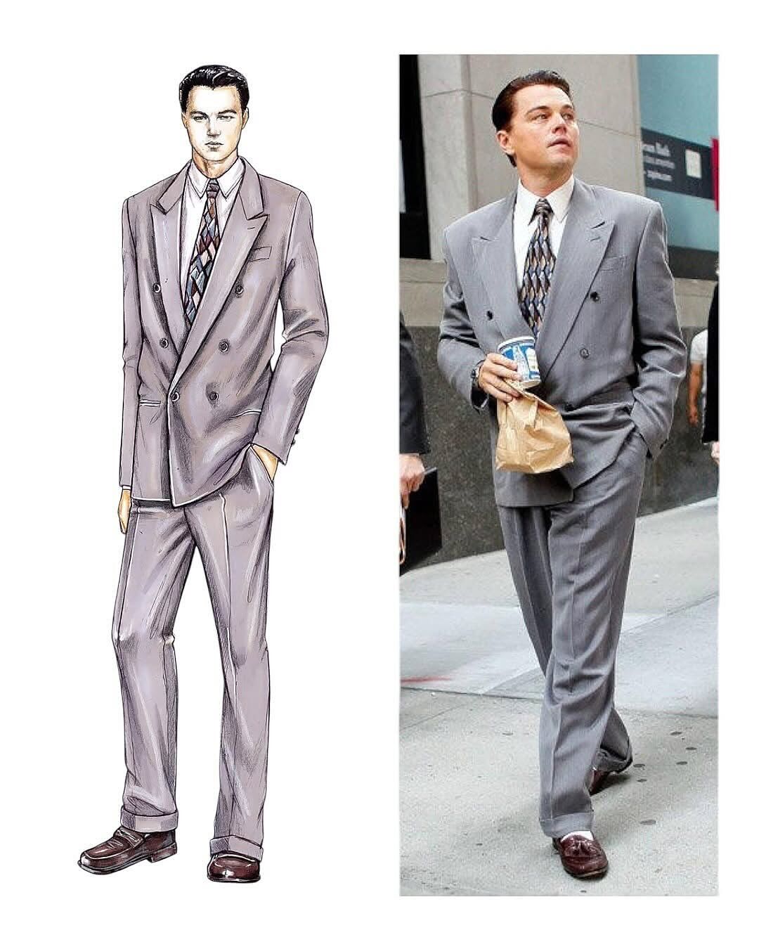 The Suits of Jordan Belfort, Drawn by Armani | Timeless Journal